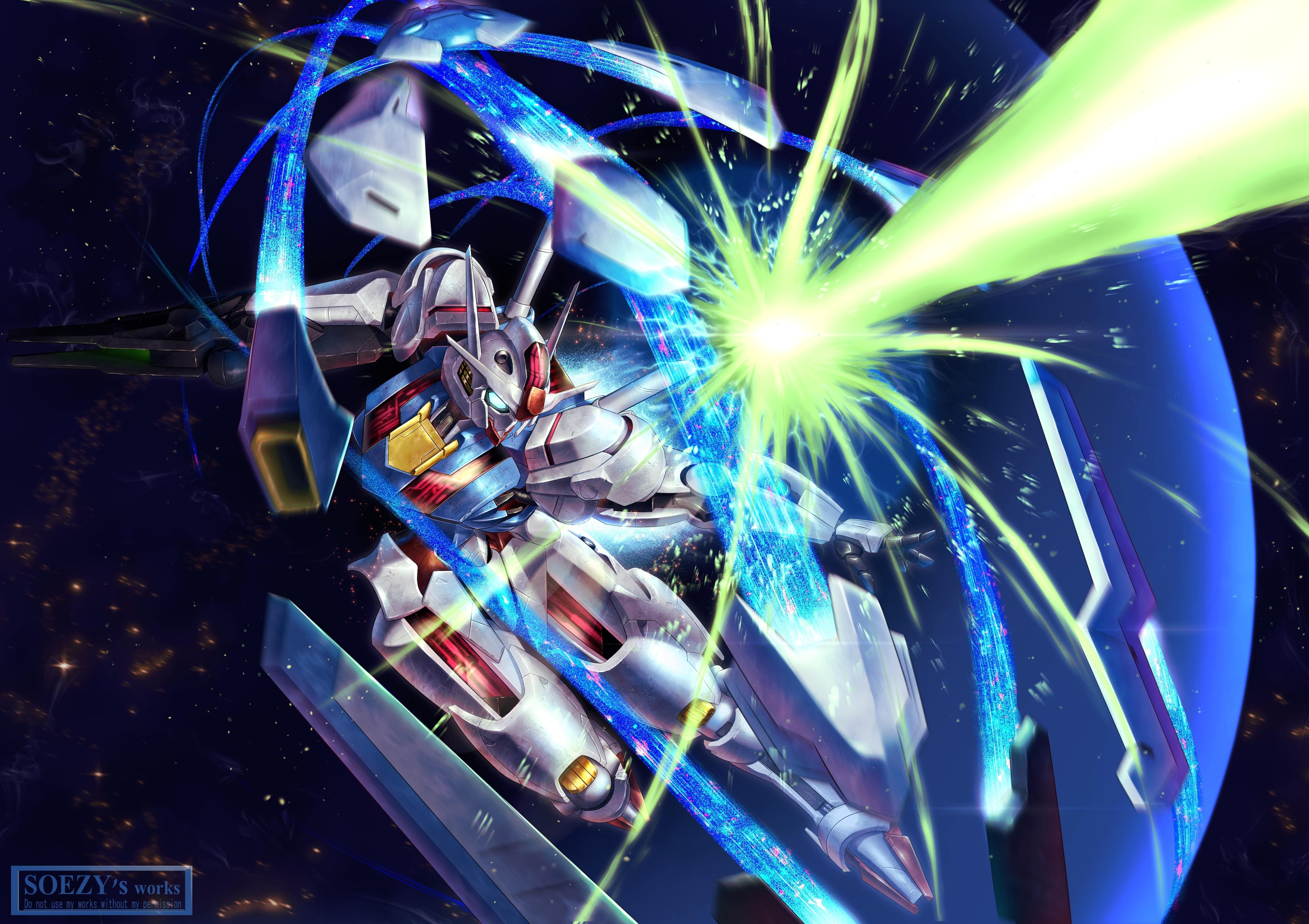 Gundam Wallpapers Robot Girl Gundam Art Mobile Suit Aerial Witch Character Design Artwork