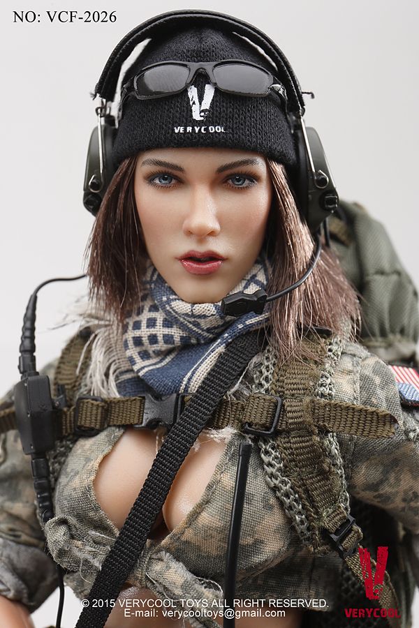 Verycool Vcf 2026 1 6 Acu Camo Sexy Female Shooter Military Action