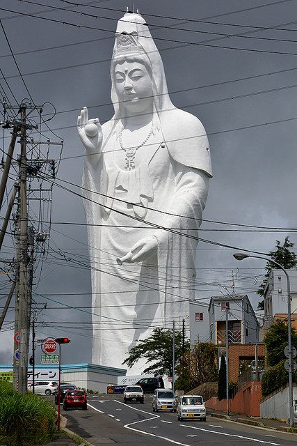 Sendai Daikannon 仏像 大仏 巨大建造物