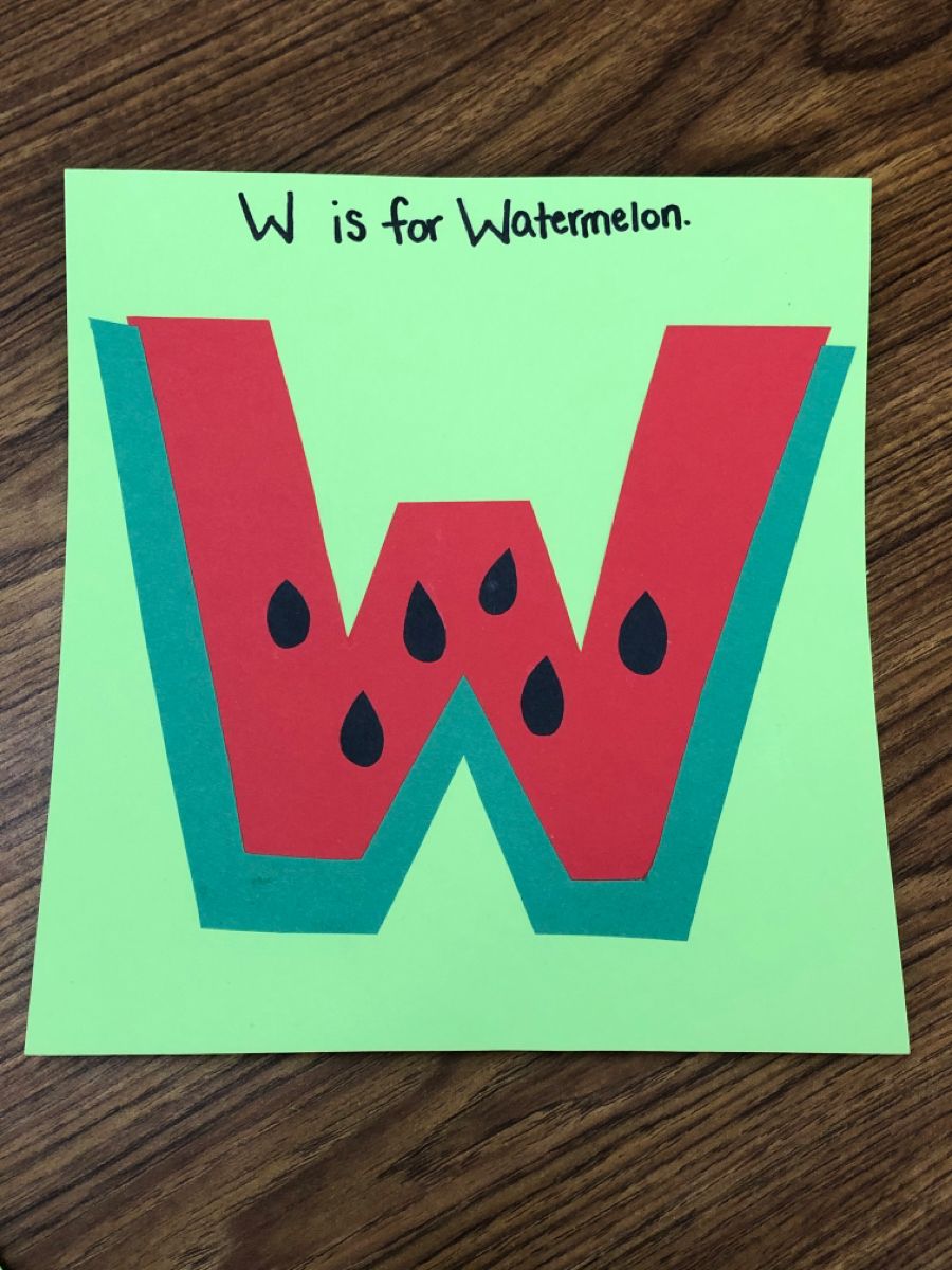 Letter W Craft In 2024 Preschool Letter Crafts Alphabet Crafts Preschool Preschool Letters