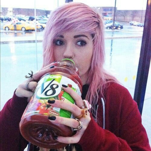 Pin By Courtney Thomas On Leda Muir Leda Muir Leda Pink Hair
