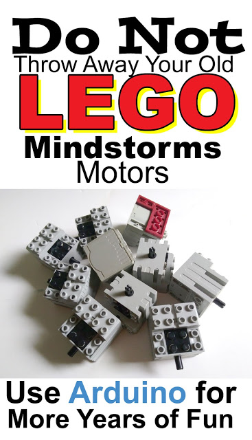 Lego Mindstorms Rcx Motors Can Be Used With An Arduino With Adafruit Motor Shield Lego