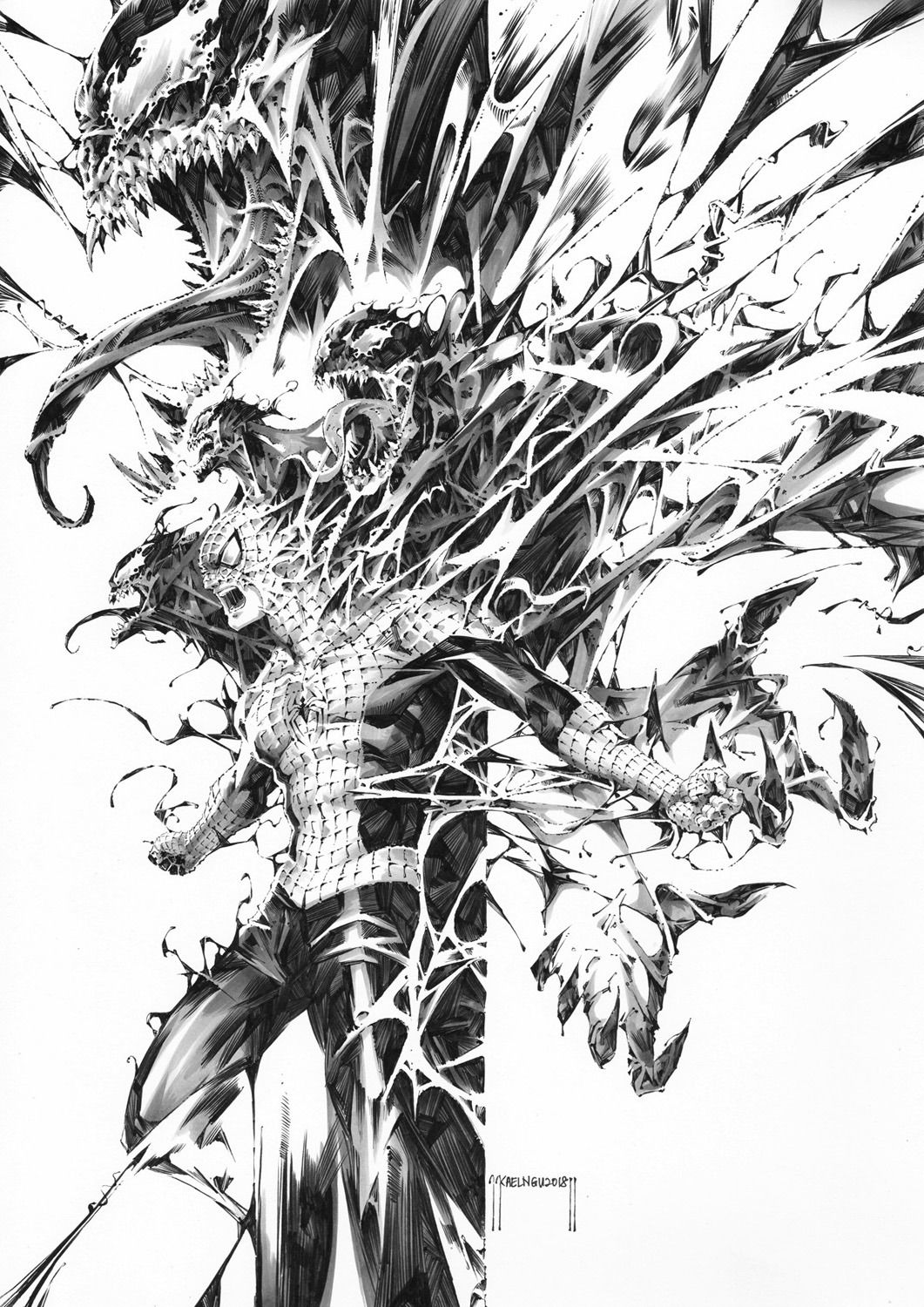 Venom Spiderman Marvel Art Spiderman Art Comics Artwork