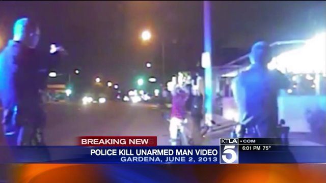 Graphic California Police Forced To Release Video Showing Shooting Of
