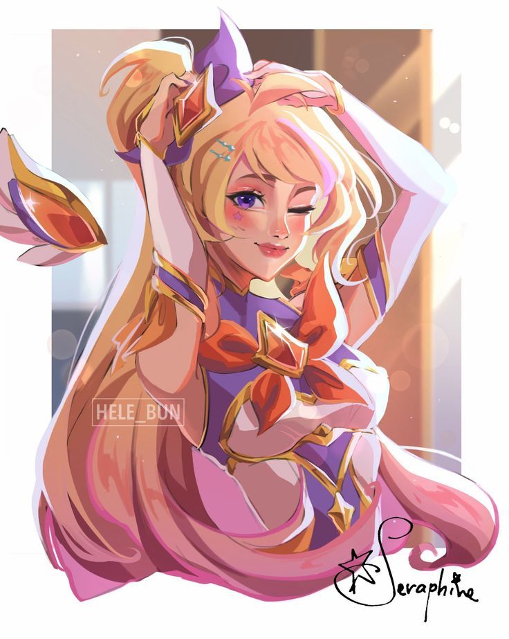Star Guardian Seraphine Fanart In 2022 Lol League Of Legends League Of Legends Cute Drawings