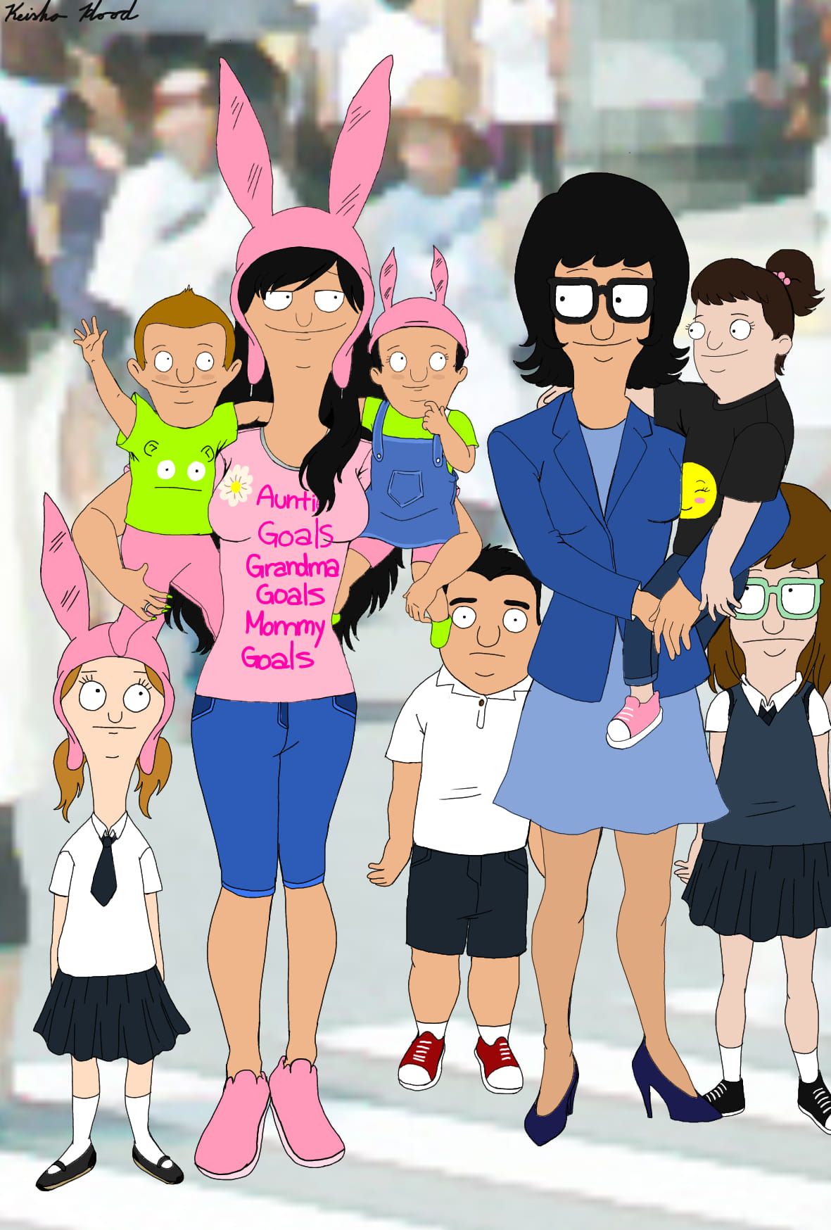 Pin By Yare Goode On Tina Belcher In 2023 Vintage Cartoon Disney Fan Art Bobs Burgers
