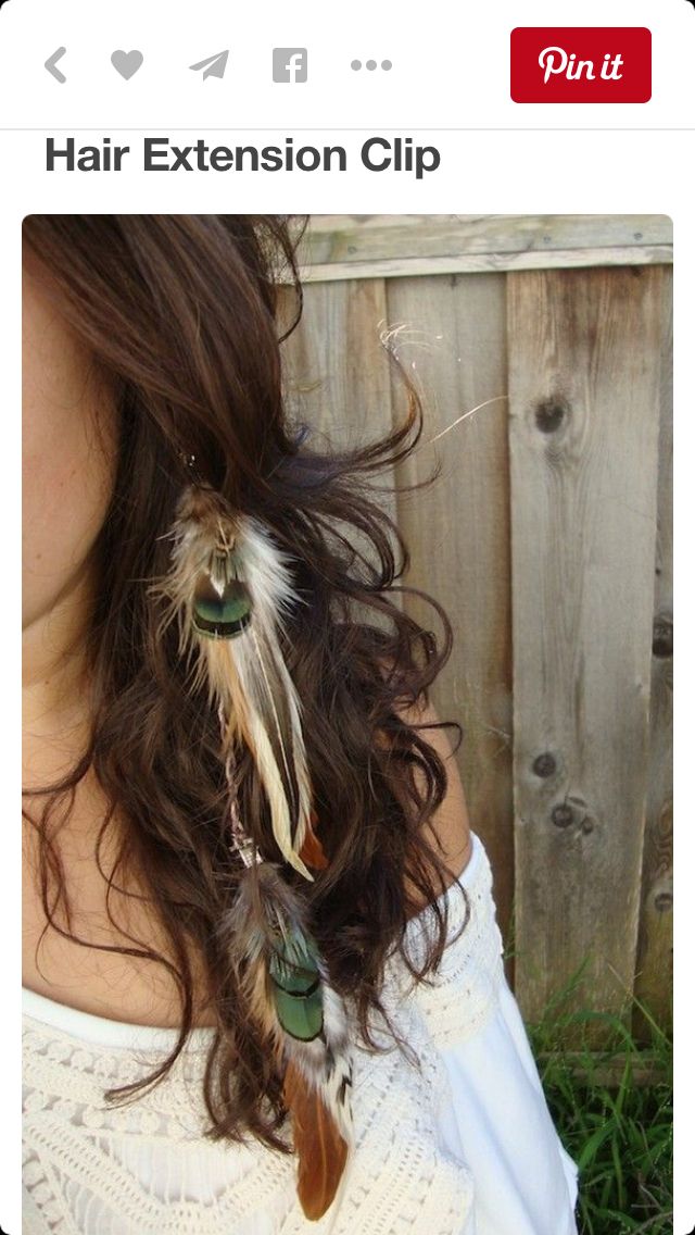 From Etsy Feathered Hairstyles Boho Hair Wrap Feather Hair Extensions