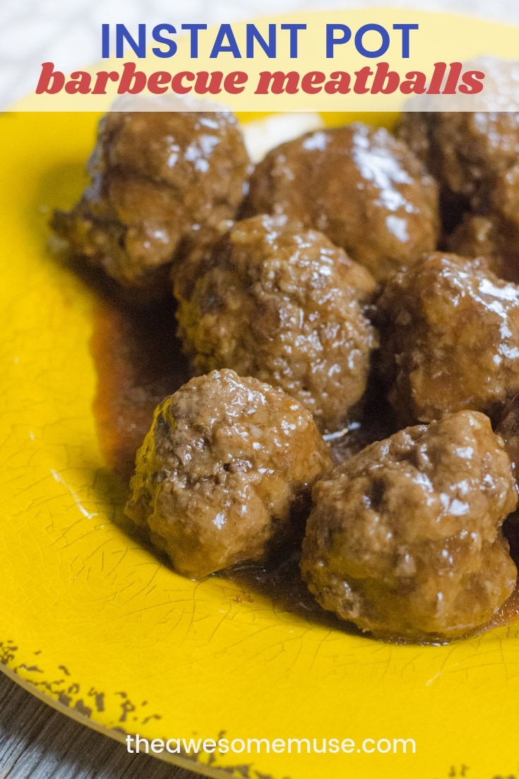 Instant Pot Barbecue Meatballs Recipe Honey Barbecue Meatballs