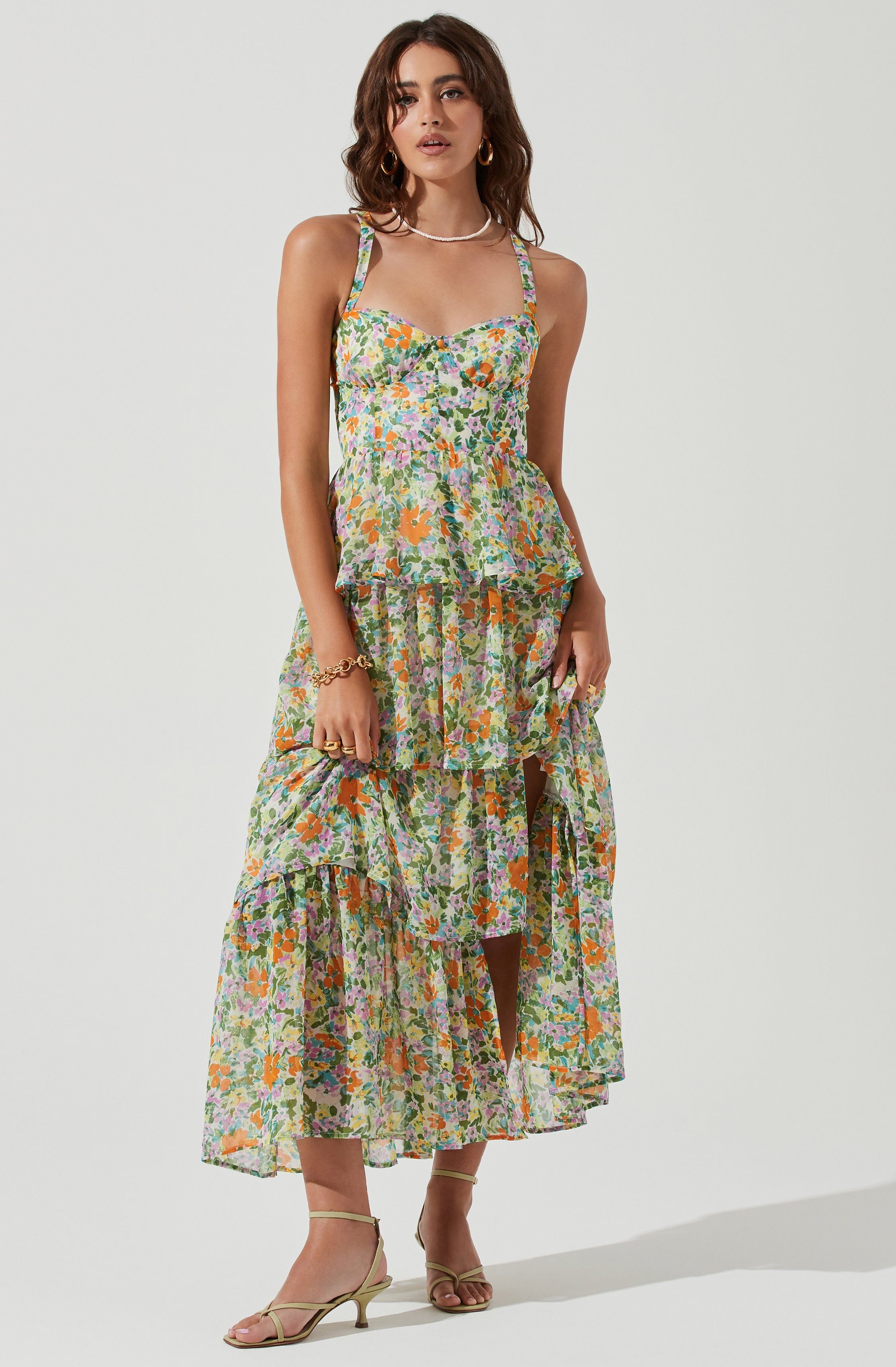 Floral Midi Dresses And Wedding Guest Dresses Get You Ready For Wedding