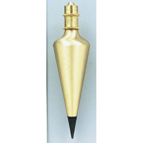General 800 8 8 Oz Brass Plumb Bobs Overstock 11638066 Plumbing Antique Tools Bob