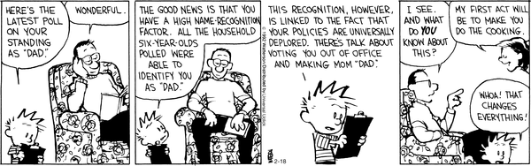 Make Mom Dad Calvin And Hobbes Calvin And Hobbes Comics Calvin