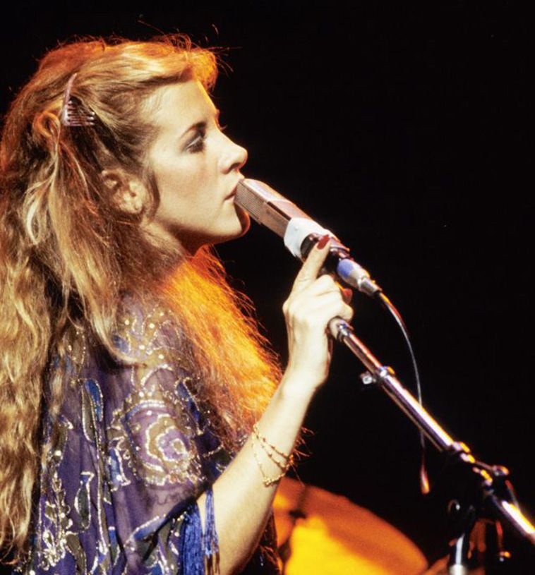 Young And Beautiful Stevie Nicks On Stage In The 1970s And 1980s Stevie