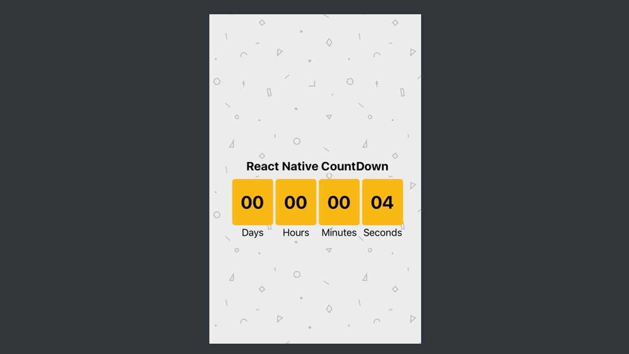 React Native Countdown Component React Native Countdown App Development Companies