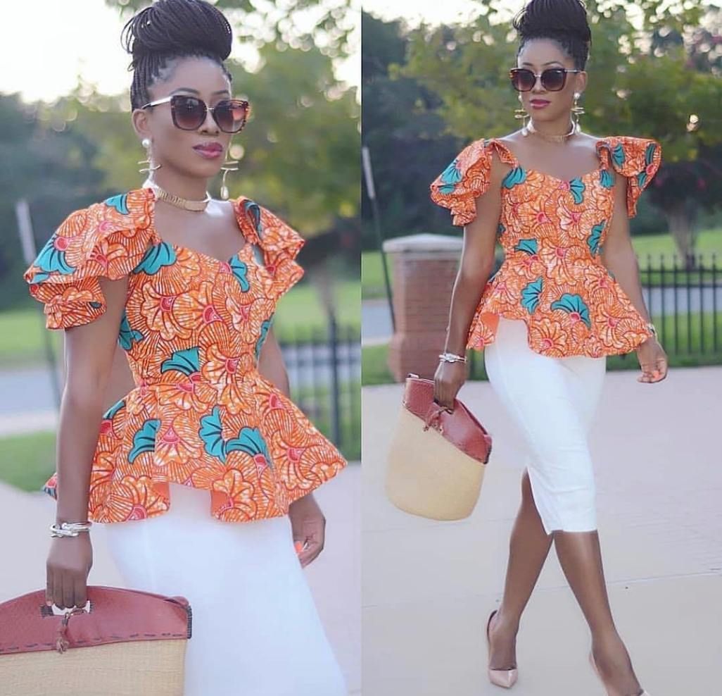 20 Best Classy Ankara Styles Zanaposh African Print Tops African
