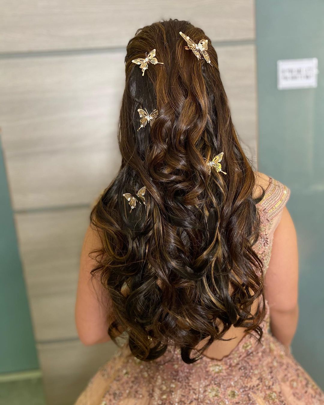 Butterflies In Hair The Newest Mehendi Hairstyle Butterfly