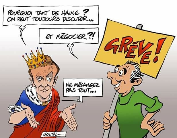 Goutal (2018-04-02) France: Emmanuel Macron, grève | Comic books, Comic ... Goutal (2018-04-02) France: Emmanuel Macron, grève | Comic books, Comic ...