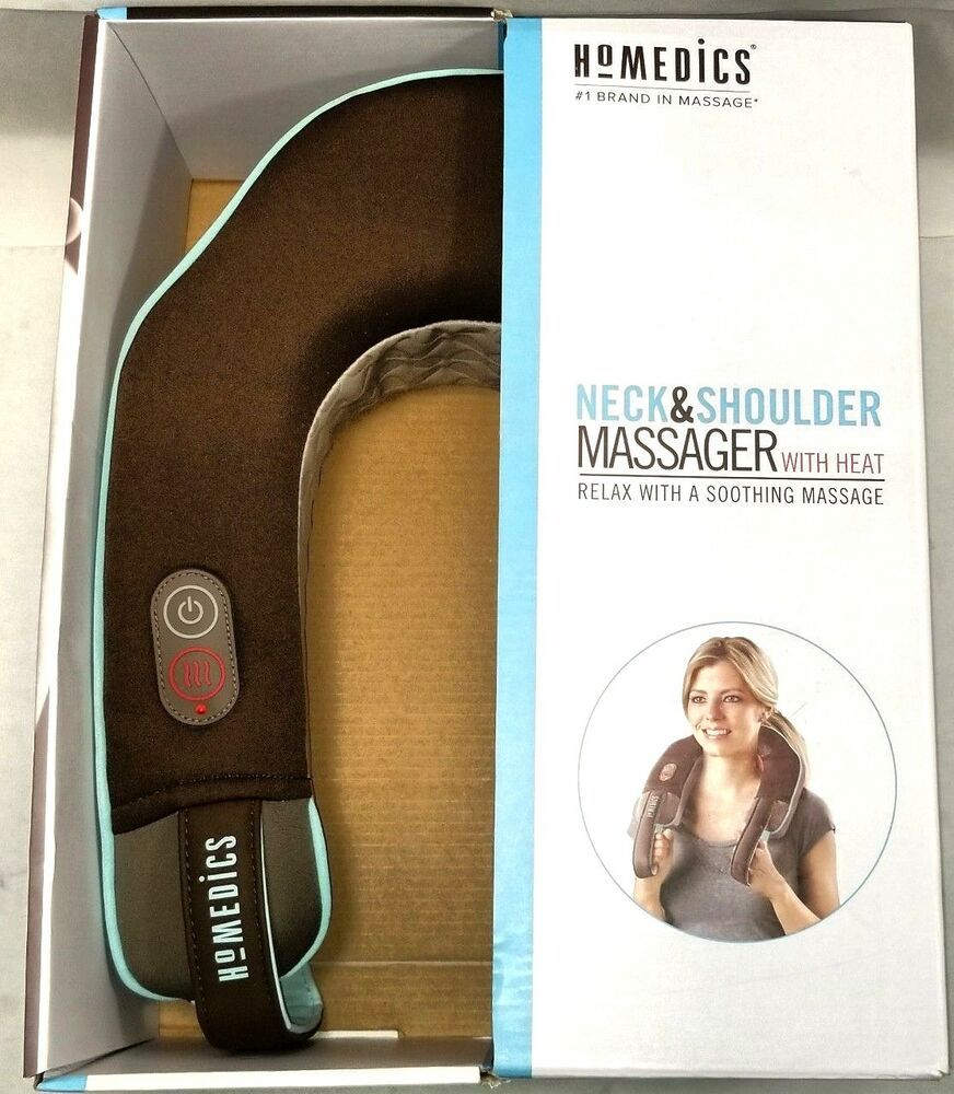 Homedics Portable Neck And Shoulder Vibrating Wrap Around Massager Homedics Tight Neck