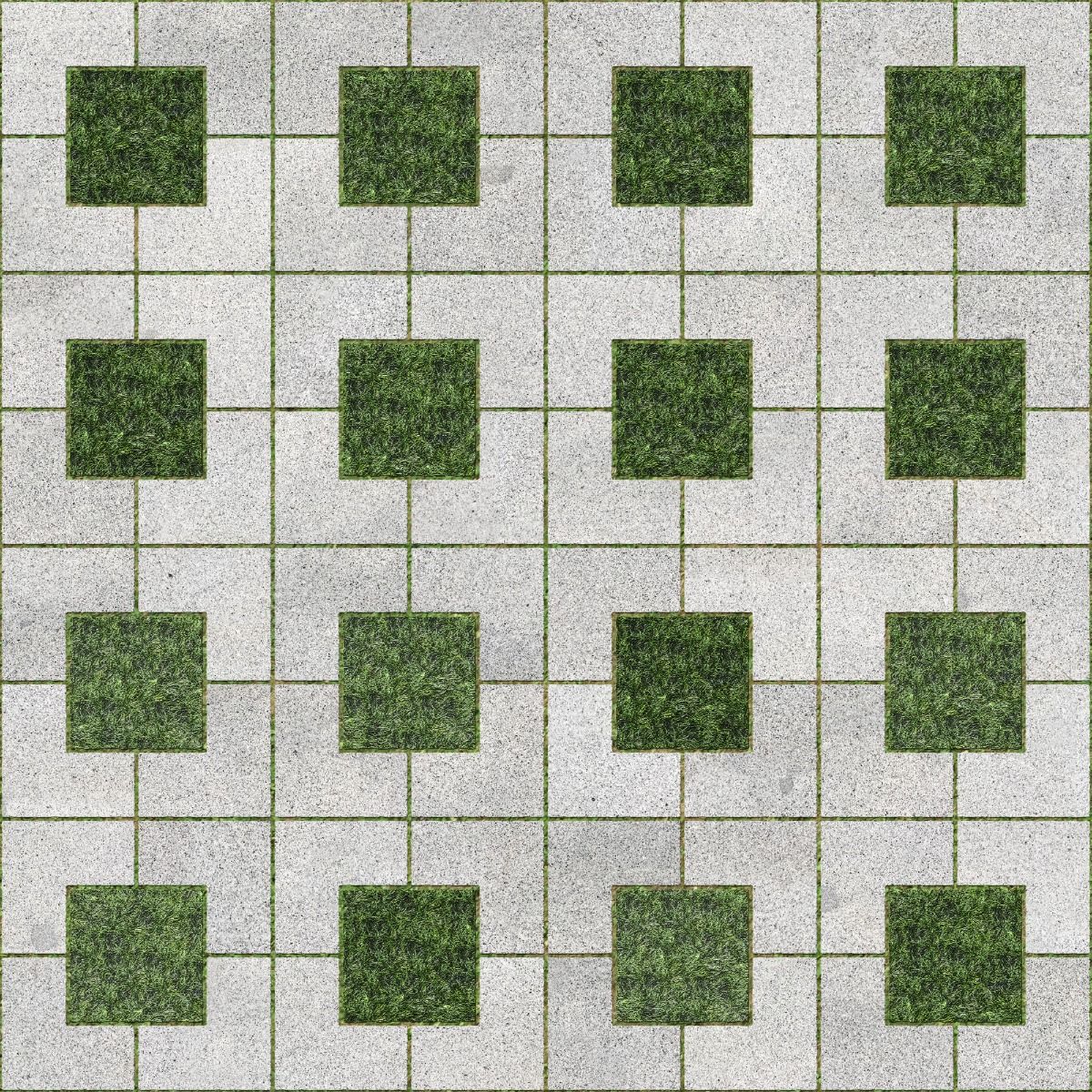 Mondo Grass Interlocking Rectangle With Square Seamless Texture In 2024 Paving Texture