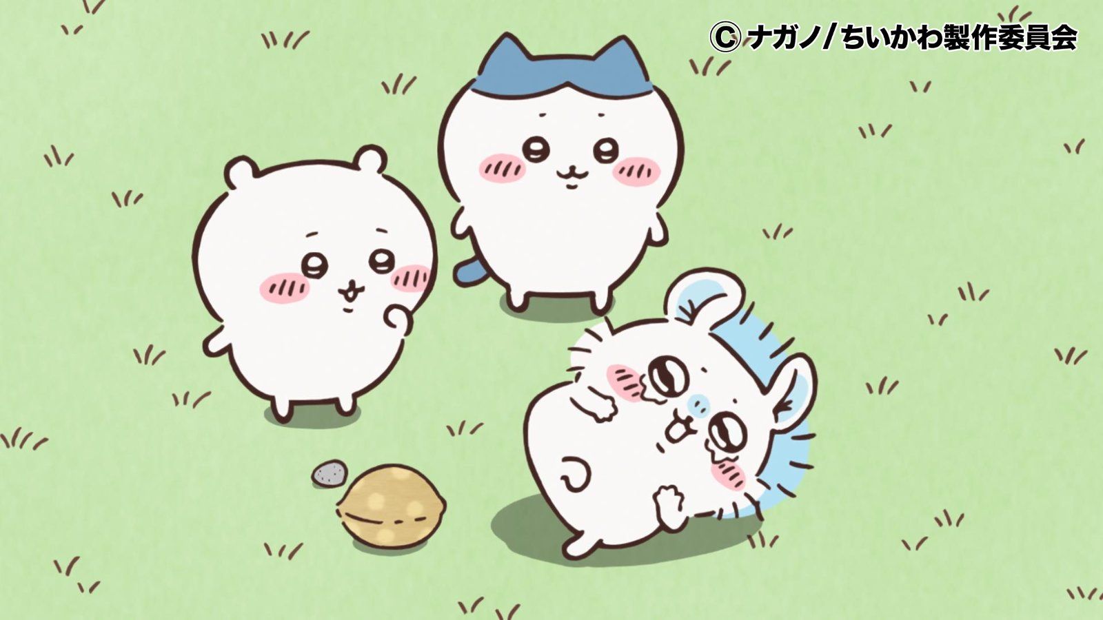 『ちいかわ』アニメ公式 On X ハローキティー うさぎ 壁紙 ももんが
