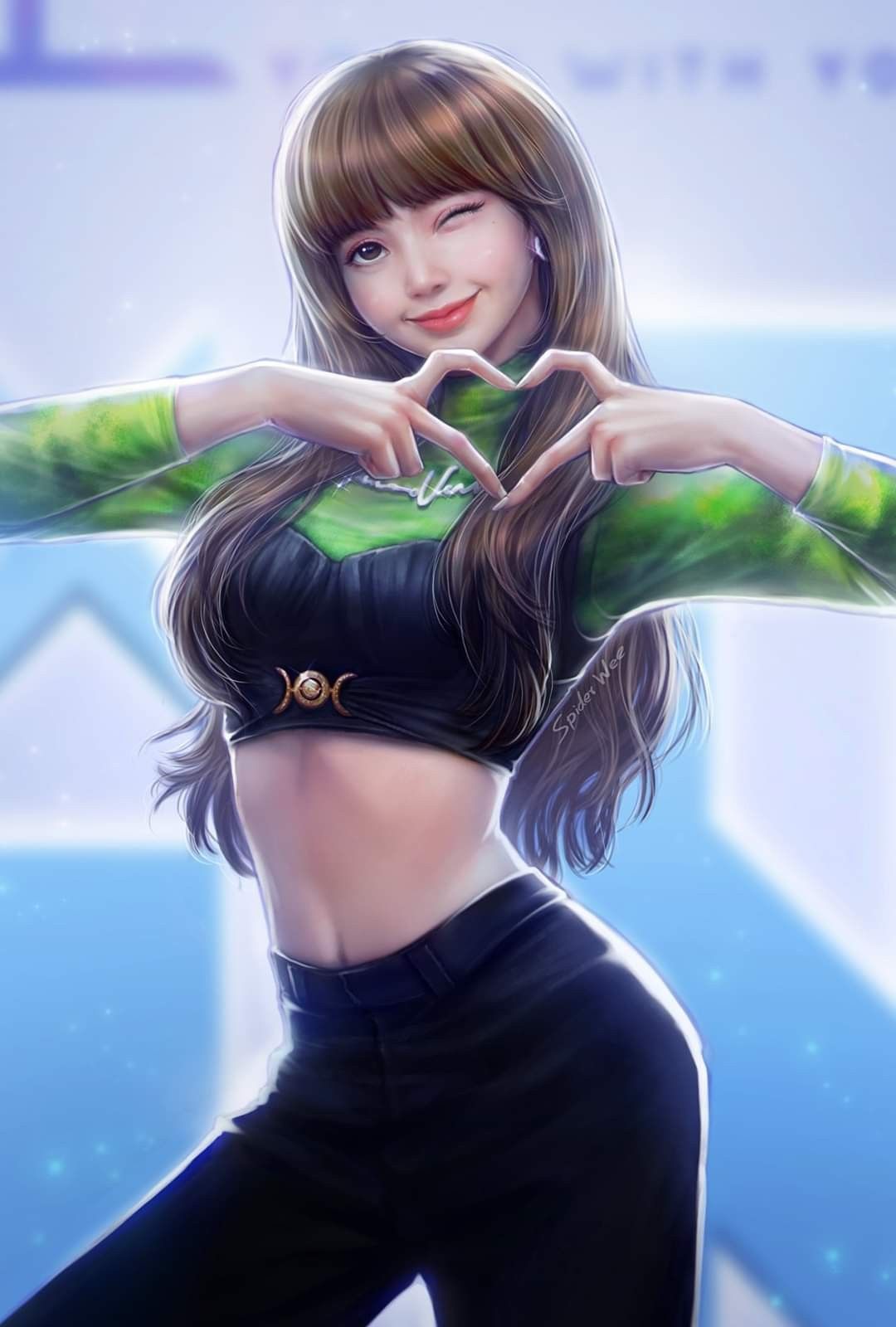 Girls Cartoon Art Cute Cartoon Kpop Girl Groups Kpop Girls Image Girly Desenho Fan Art