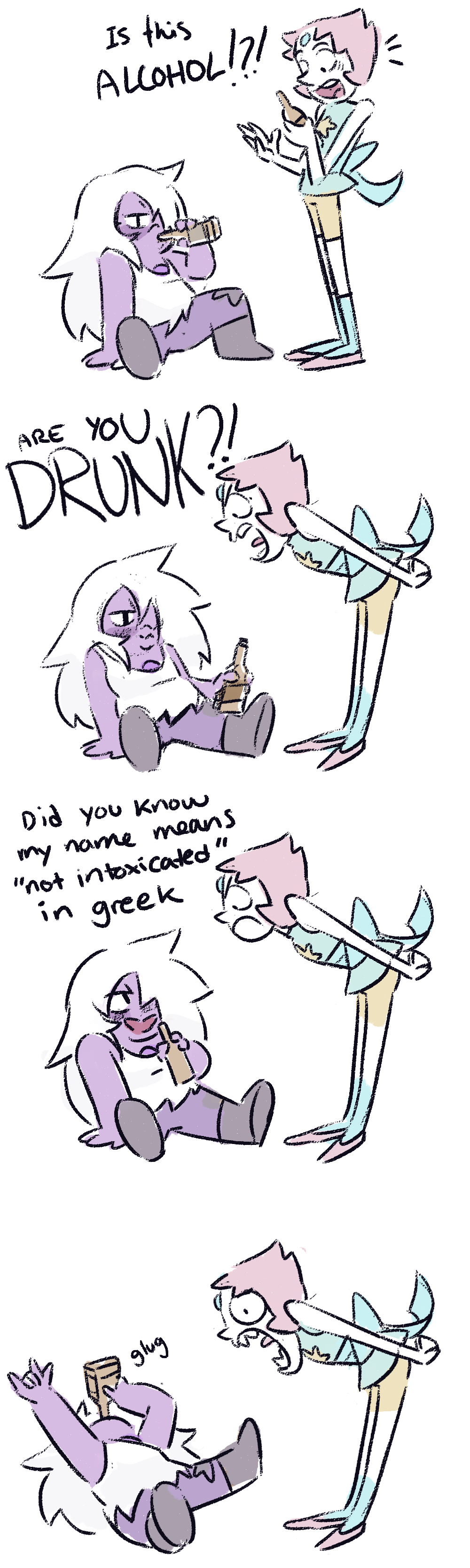 Can Gems Get Drunk Steven Universe Steven Universe Funny Steven Universe Memes Steven
