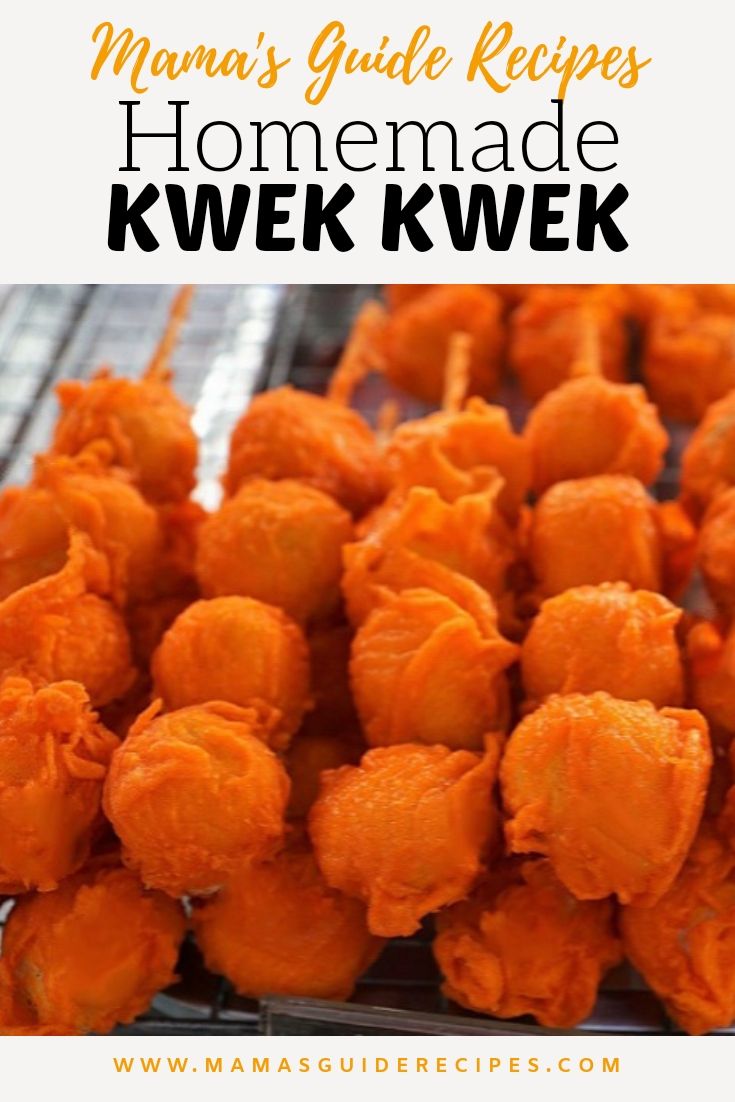 Homemade Kwek Kwek Filipino Street Food Pinoy Street Food Kwek Kwek