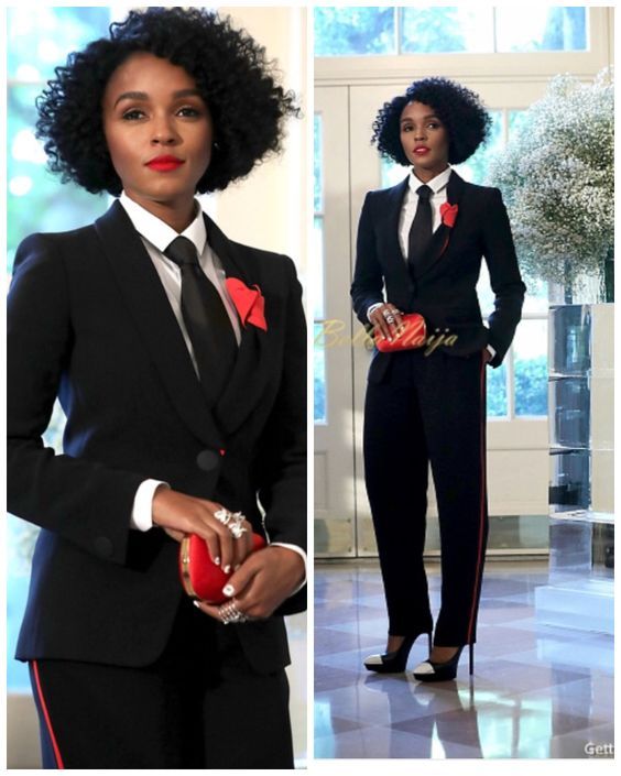 Janelle Monae Posing In A Clean Cut Suit A Suit Is Typically Worn By Men In Western Culture