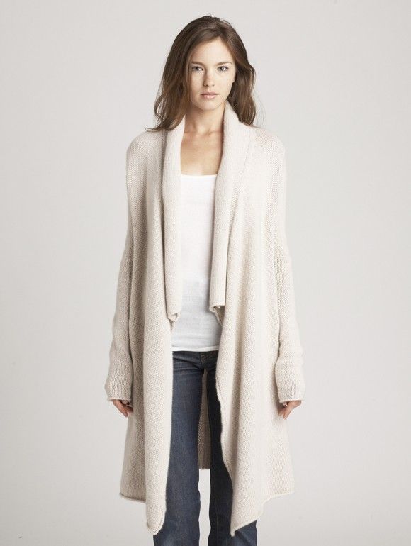 Inhabit Stylish Cardigan Style Womens Cashmere Cardigan