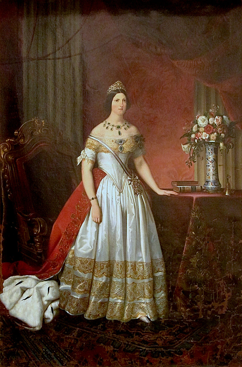Maria Antonia Of The Two Sicilies By Morelli 1840 Maria Antonia Di