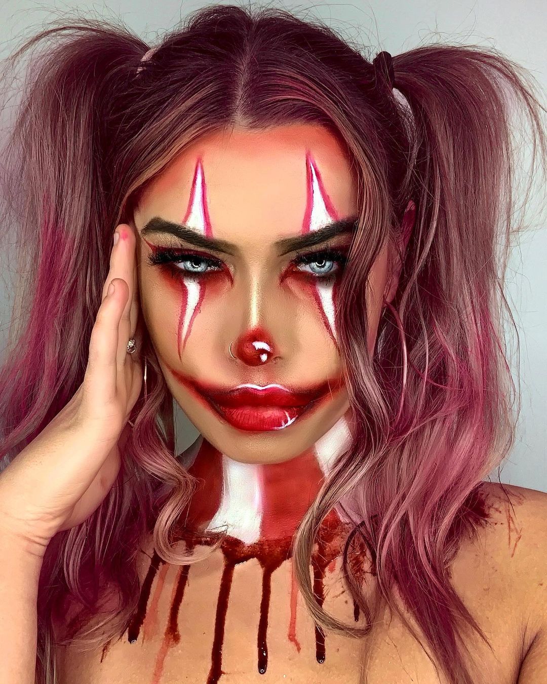 โฅ Amy Johnston Artistry โฅ On Instagram Im Craaaaazy But You Like That ๐คก๐คก Clo Schminken