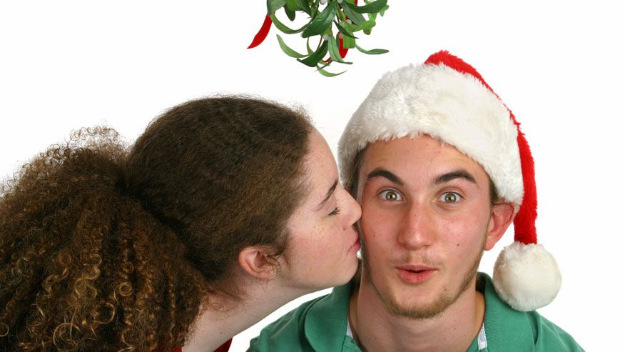 Why Kiss Under The Mistletoe The Stories Behind Christmas Traditions
