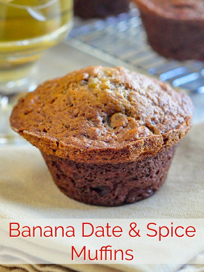 Banana Date Spice Muffins Its Very Quick And Easy To Whip Up A Batch