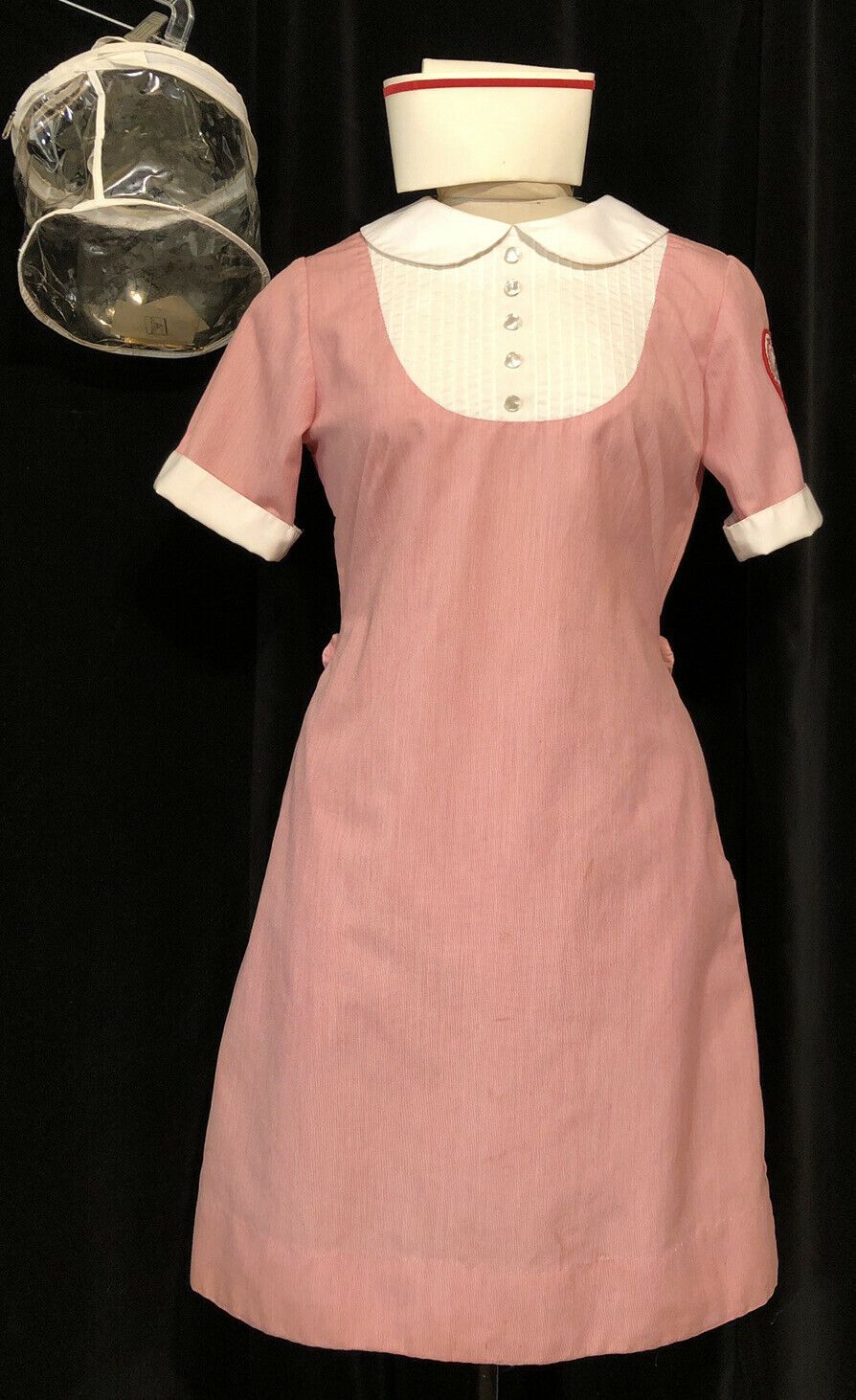 Vintage 1970 S Nurse Dress Uniform W Cap Case Tags Sz 12 34r Ebay Artofit