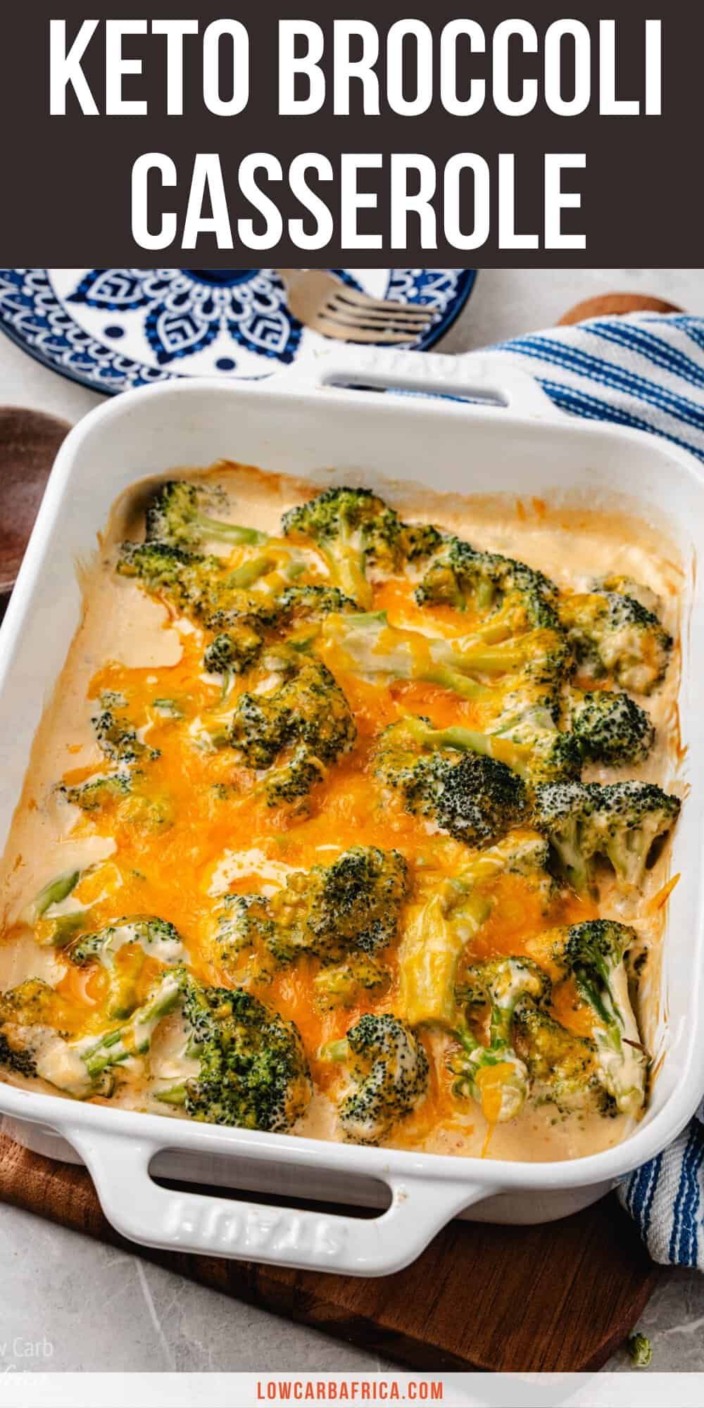 Keto Broccoli Casserole Recipe In 2024 Broccoli Casserole Broccoli Keto Broccoli Recipe