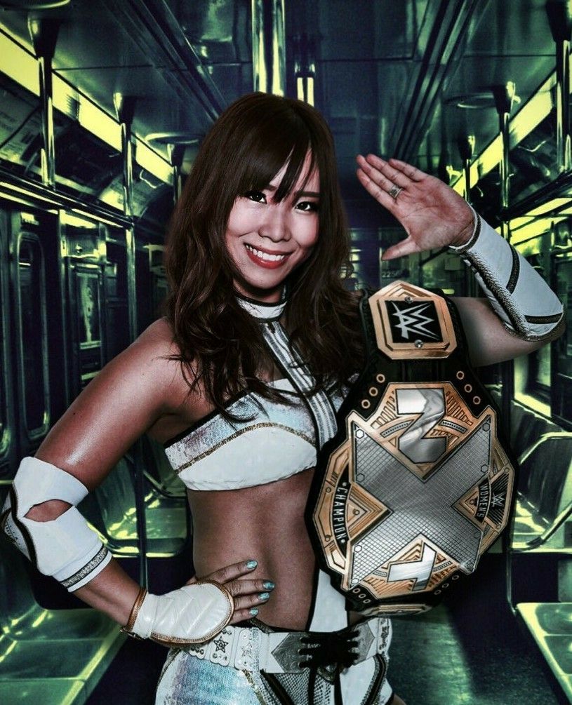 New Nxt Womans Champion Kairi Sane Wwe Superstars Champion Wrestling Shoulder Bag Woman