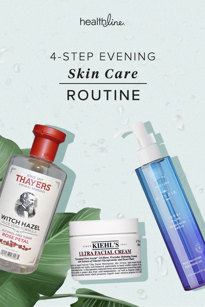 I Swear By This 4 Step Nighttime Skin Routine For Clear Skin Skin
