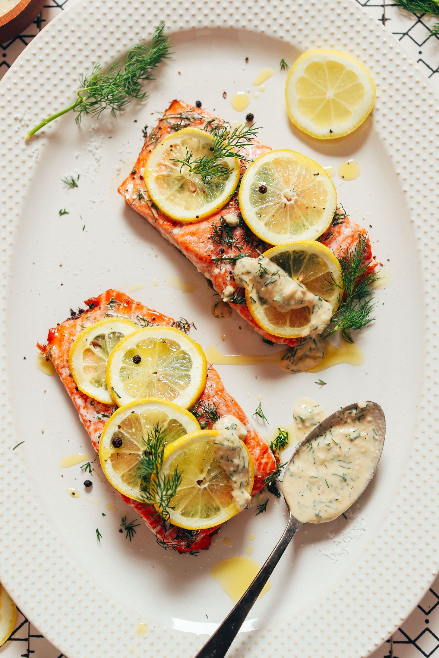 Pan Seared Salmon With Creamy Lemon Dill Sauce Artofit