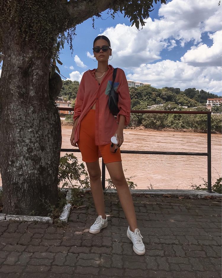 THAINÁ CAMPOS no Instagram: “💖🧡” | Outfits, Instagram THAINÁ CAMPOS no Instagram: “💖🧡” | Outfits, Instagram