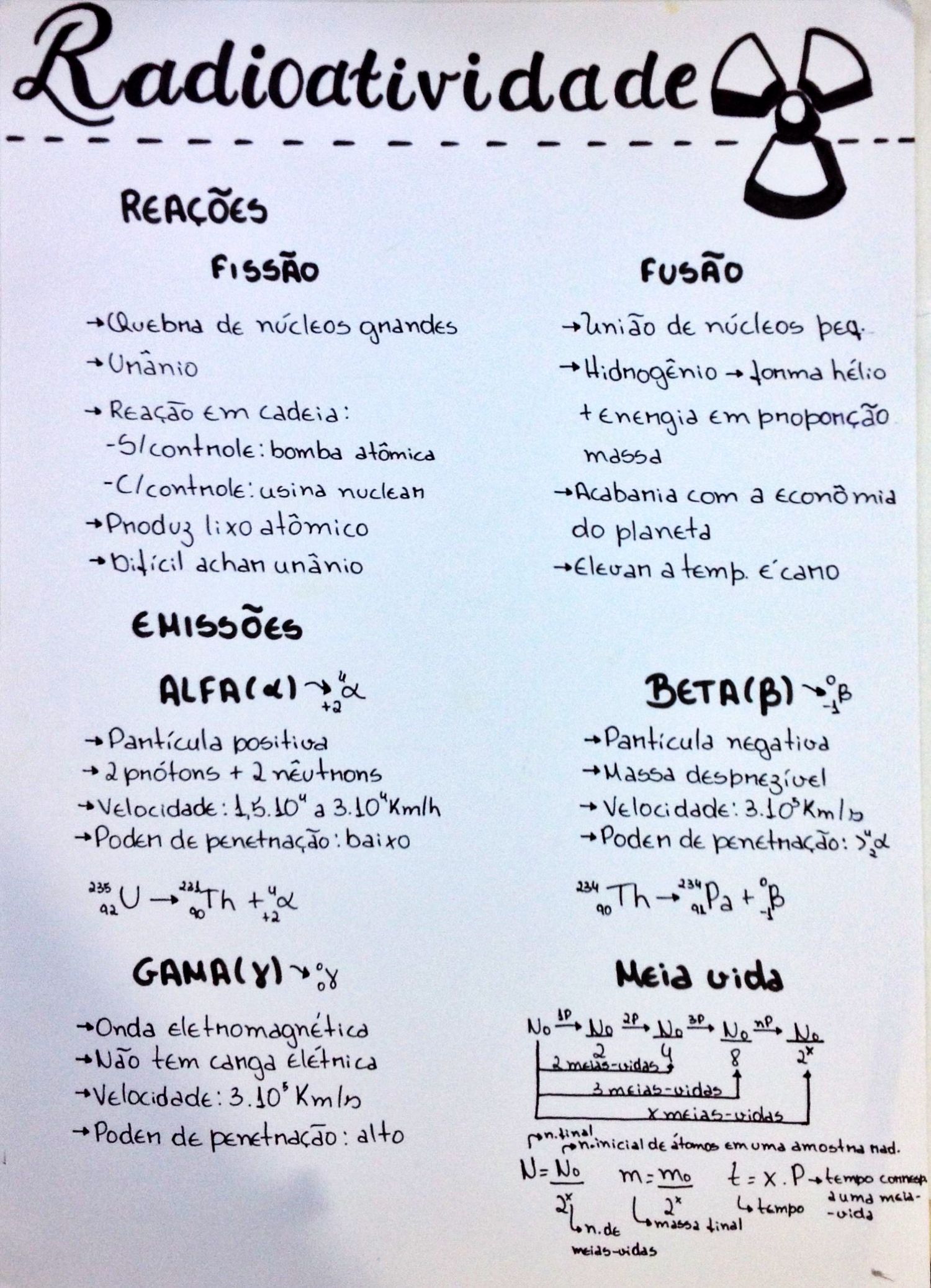 RADIOATIVIDADE | Radioatividade, Estudos para o enem, Ensino de química RADIOATIVIDADE | Radioatividade, Estudos para o enem, Ensino de química