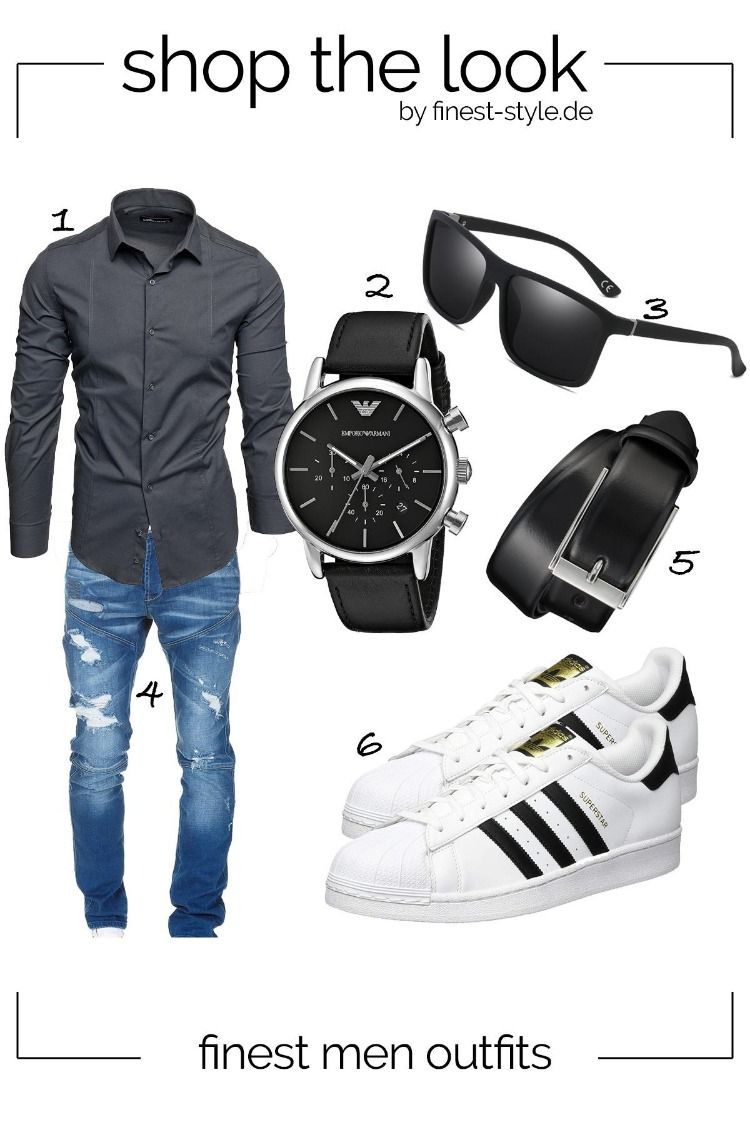 Modernes Outfit Für Herren Kombiniert Mit Teilen Von Lloyd Men´s Belts
