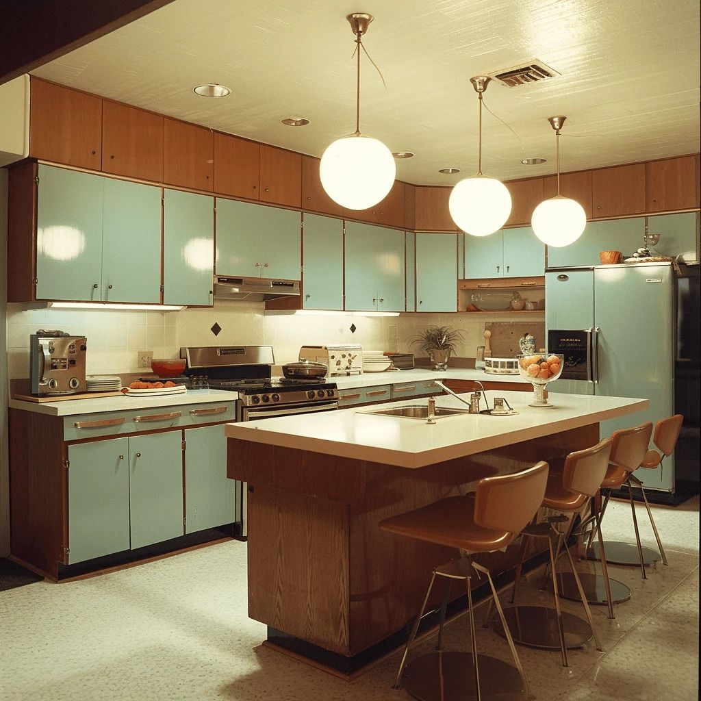 Unlock the secrets of the 1970s transform your kitchen into a retro ... Unlock the secrets of the 1970s transform your kitchen into a retro ...