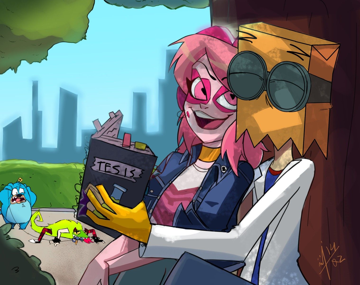 By Mestreastral Illuminati Dr Flug Fanart Female Characters Fictional Characters Female