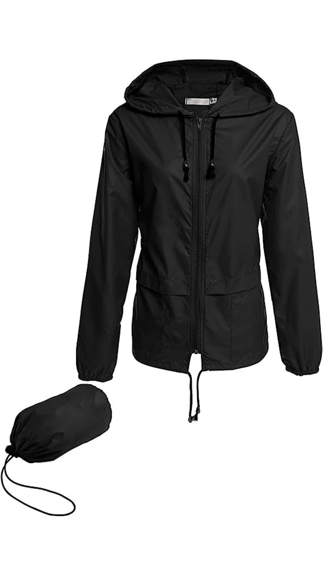 Best Womens Waterproof Raincoat Packable Hooded Windbreaker