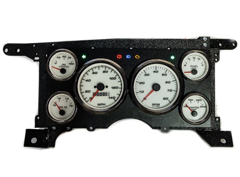 S10 Blazer Custom Car Interior Drag Vehicle Gauge Gmc Custom Cars
