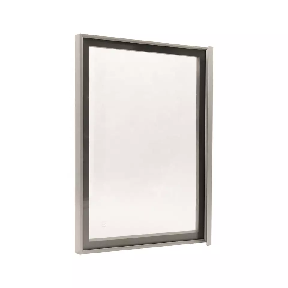 Aluminum Swing Door Frame Aluminum Profile Frame For Glass Swing Door Window Frame With Pull