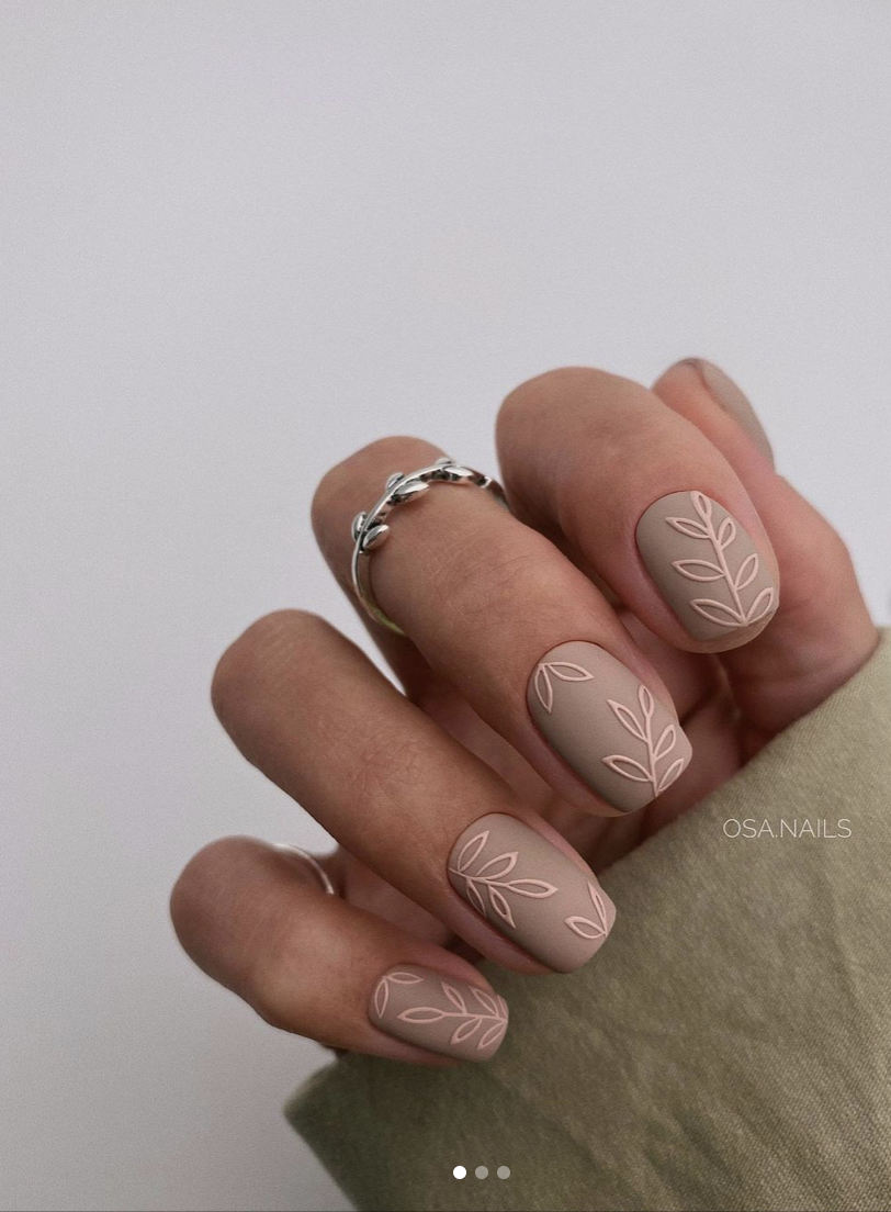 25 Neutral Nail Art Designs To Try In 2022 — Anna Elizabeth Beige Nails Simple Nails Gel Nails