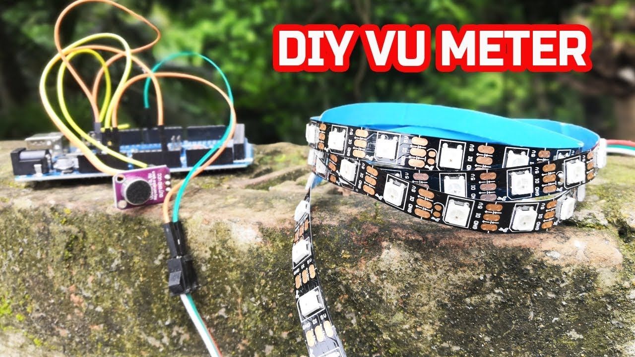 Simple Wireless Vu Meter Using Arduino Ws2812 Led Diy Artofit