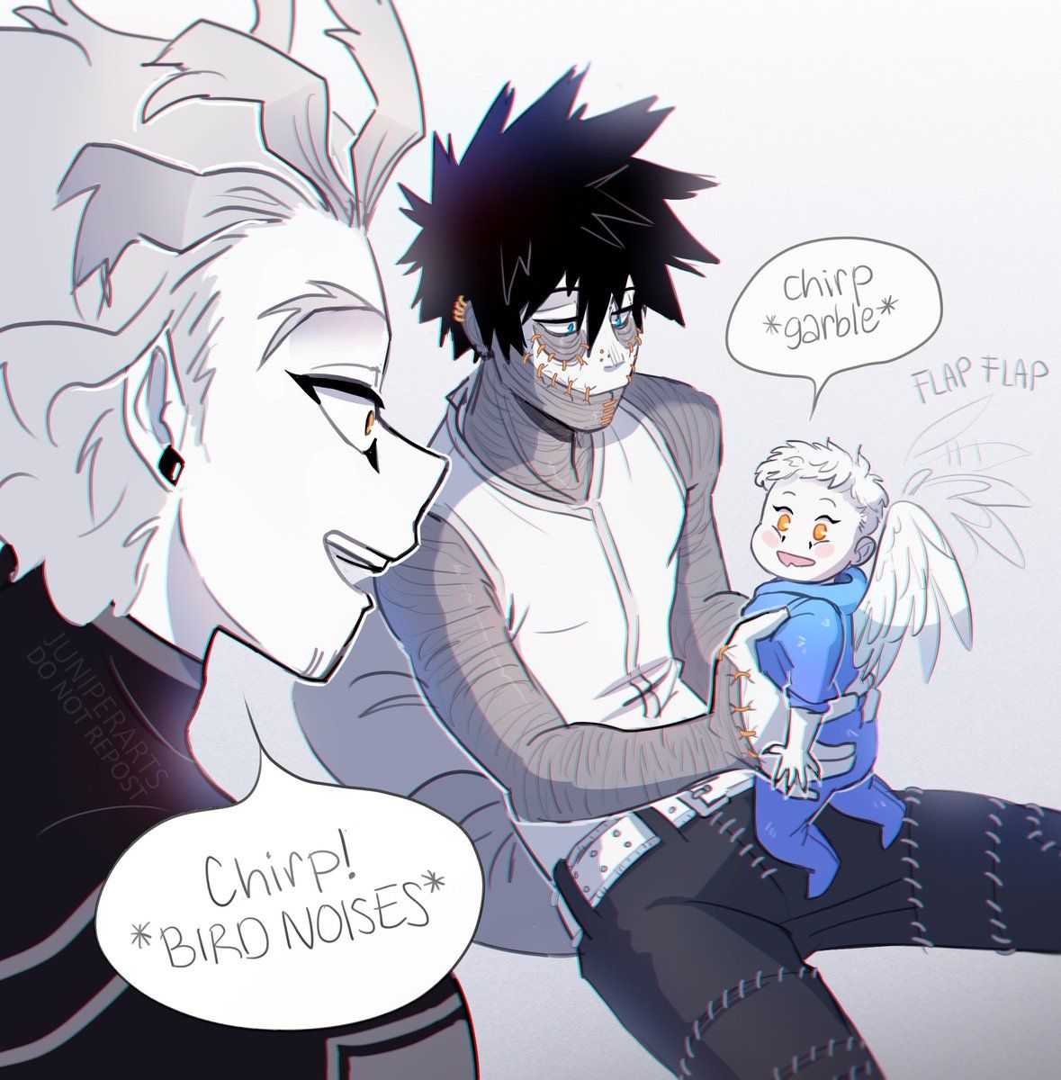 Juniperarts🌷 On Twitter Dabi And Hawks My Hero Dabi X Hawks