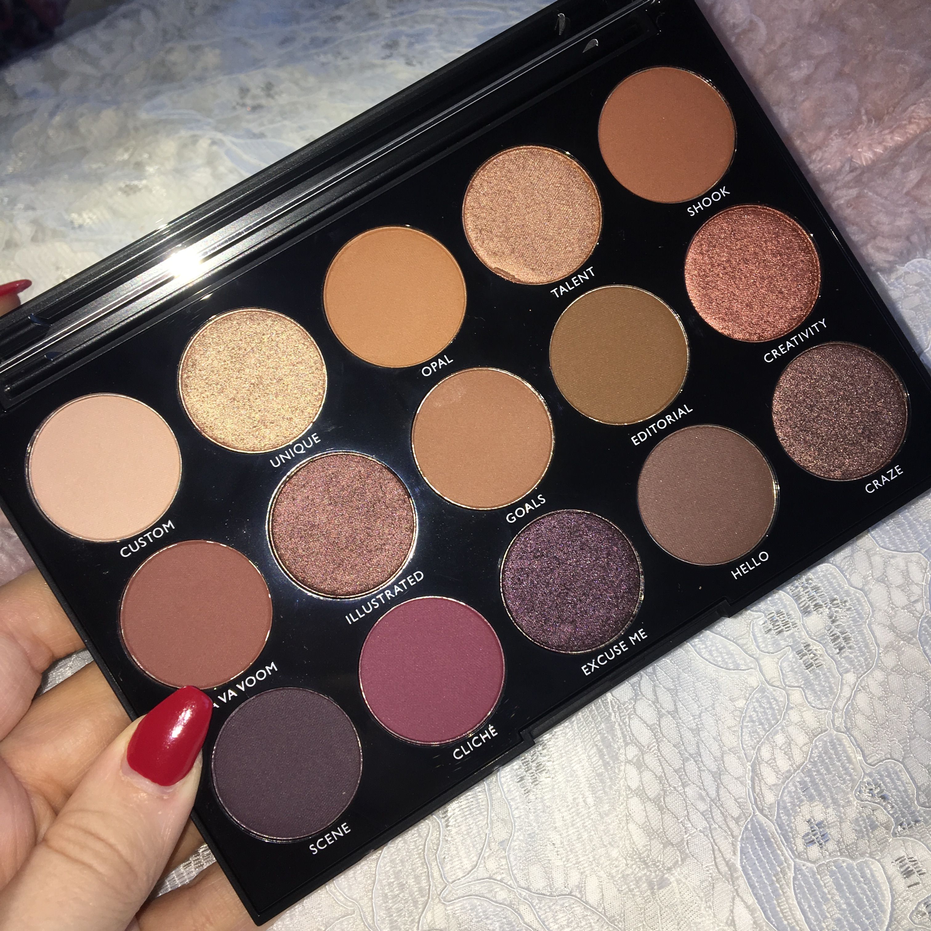 Morphe Eyeshadow Palette Glow Palette Eye Palette Makeup Nails Eye