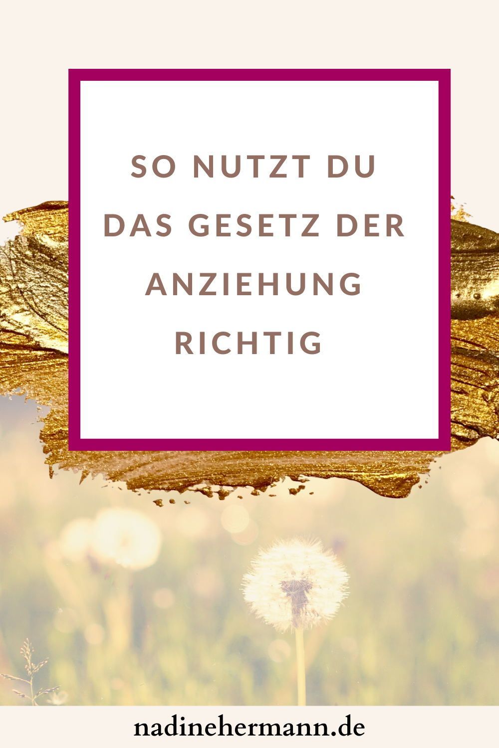 So nutzt du das Gesetz der Anziehung richtig So nutzt du das Gesetz der Anziehung richtig